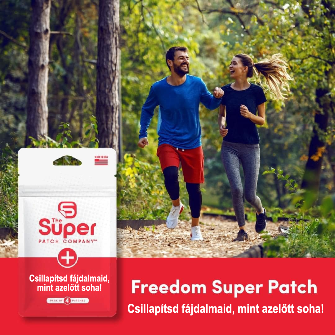 SuperPatch Freedom - Szuper Tapasz a fájdalom ellen